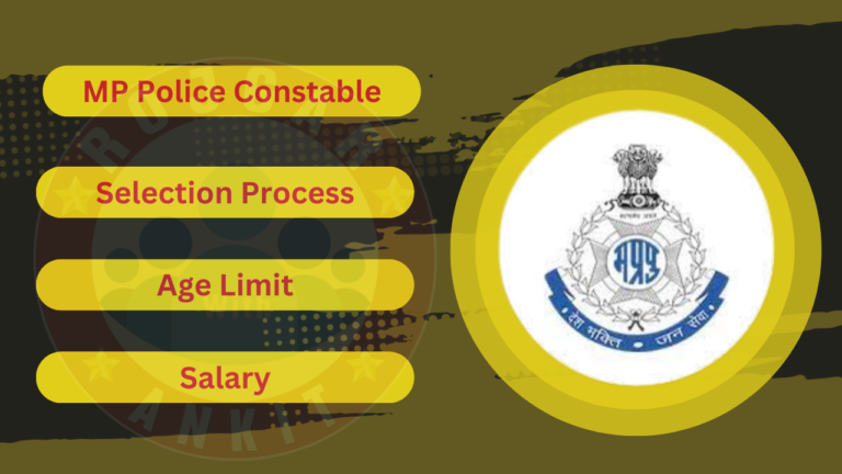 MP Police Constable 2025: Salary, Age Limit, Selection Process