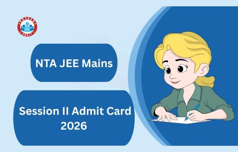 NTA JEE Mains Session II Admit Card 2026
