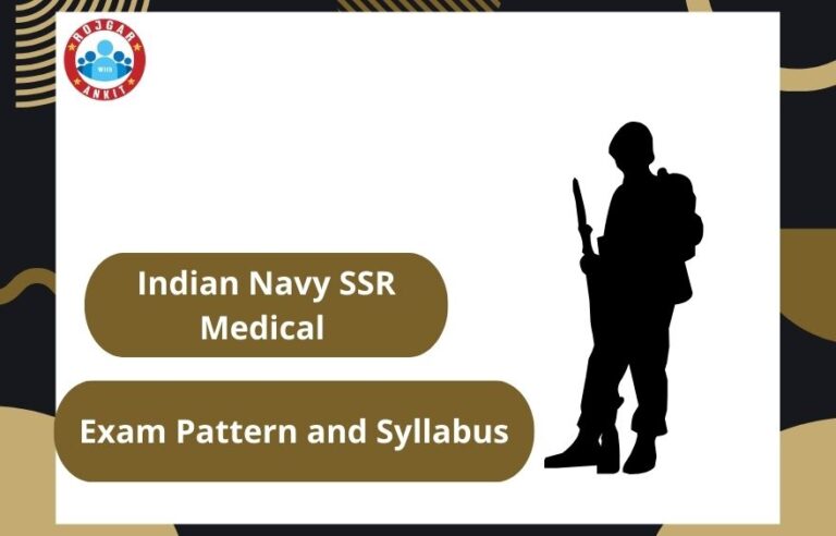 Indian Navy SSR Medical Exam Pattern And Syllabus